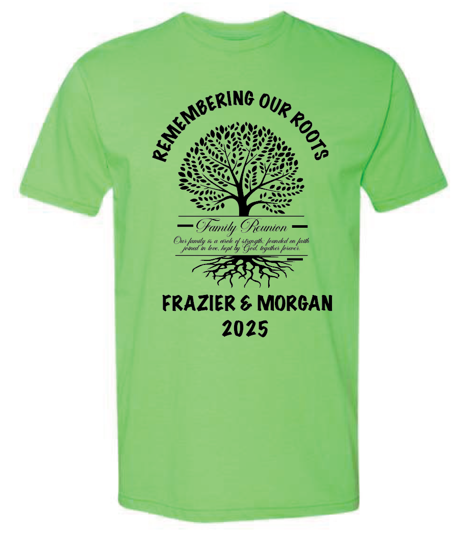 Frazier and Morgan Family Reunion 2025 – Tee Academy